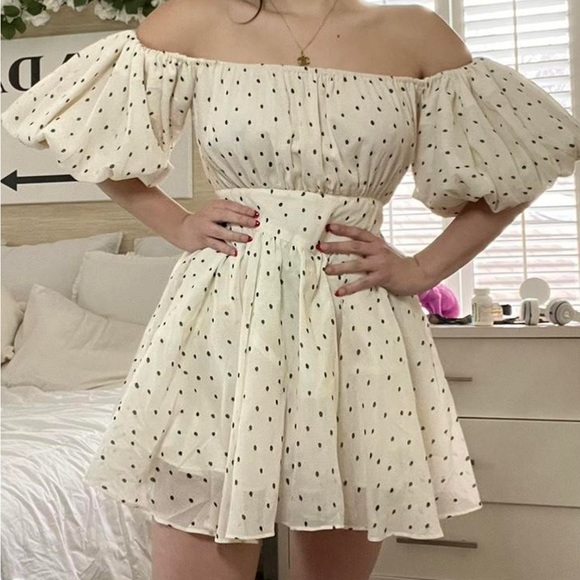 J.ING | Dresses | Puff Sleeve Fairy Dress | Poshmark